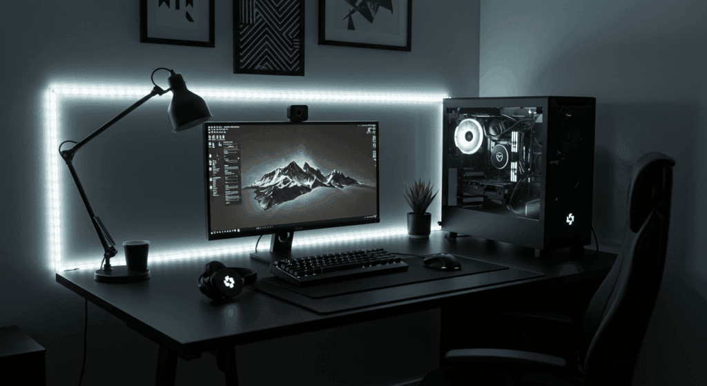 15 Black Gaming Setup Ideas to Elevate Your Gaming Aesthetic