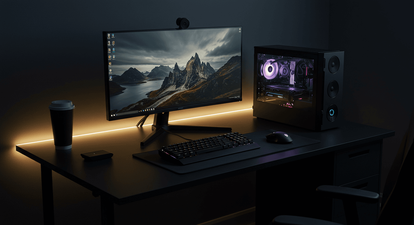 15 Black Gaming Setup Ideas to Elevate Your Gaming Aesthetic