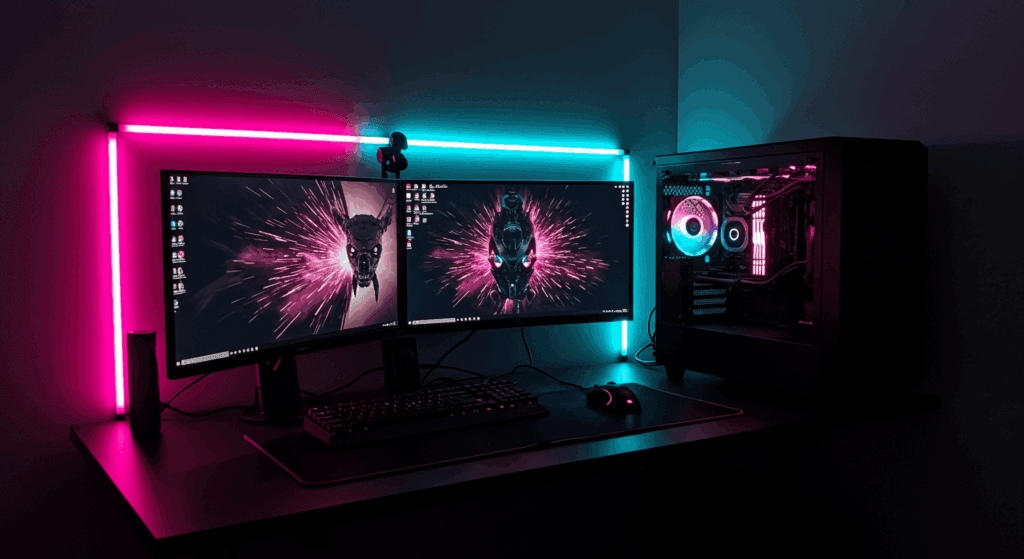 15 Black Gaming Setup Ideas to Elevate Your Gaming Aesthetic